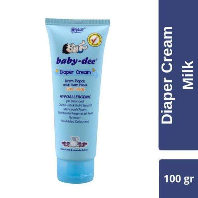 Jual Yuri Baby Dee Dee Diaper Cream Zinc Oxide Deedee Krem Popok Ruam ...