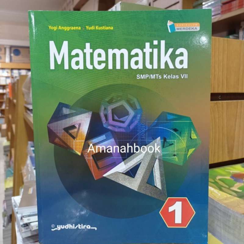 Promo Buku Matematika SMP Kelas 7 Kurikulum Merdeka Yudistira Diskon 26 ...