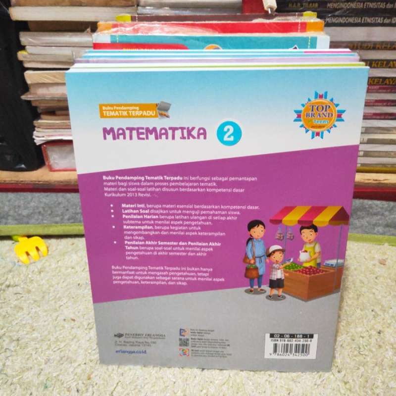 Promo buku pendamping tematik terpadu matematika untuk SD kelas 2 Diskon 32% di Seller Onic Shop ...