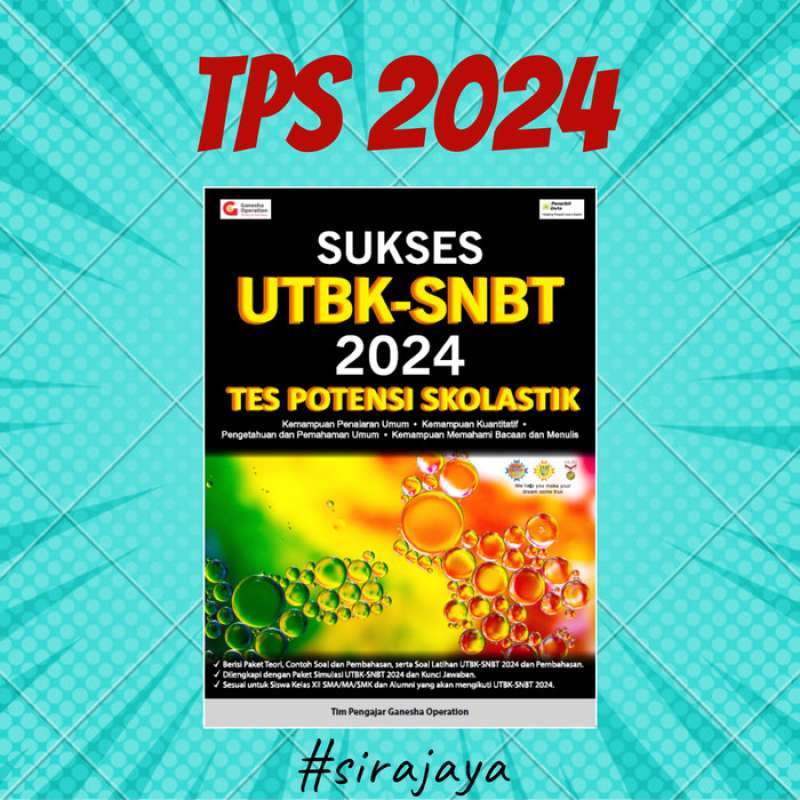 Promo Utbk Snbt 2024 | Tes Potensi Skolastik 2024 | Sesuai Snpmb Bp3 ...