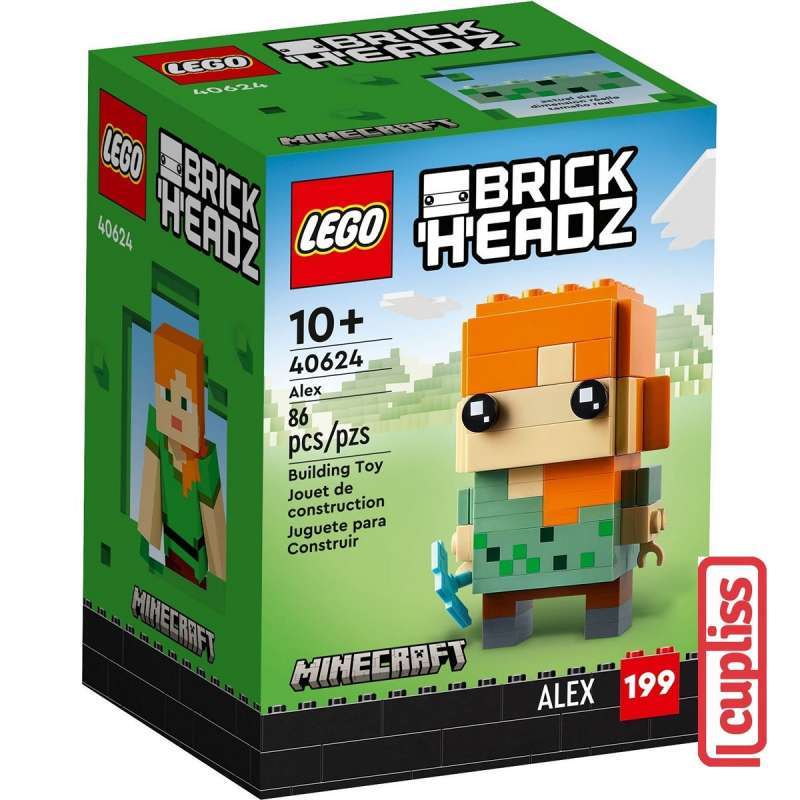 Jual Lego Brickheadz 40624 Alex Minecraft Di Seller Cupliss Official ...