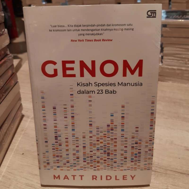 Promo Buku Genom Kisah Spesies Manusia Dalam 23 Bab Matt Ridley Diskon ...