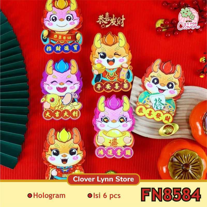Jual ANGPAO CUTE CHARACTER HOLOGRAM IMLEK 2024 viral holo kartun anak ...