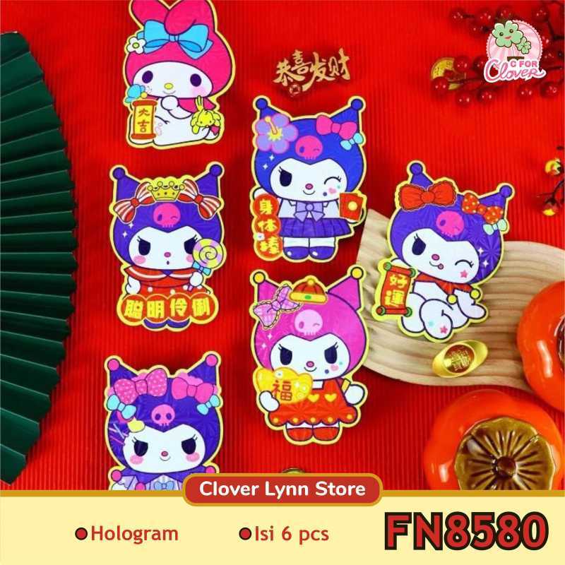 Jual ANGPAO CUTE CHARACTER HOLOGRAM IMLEK 2024 viral holo kartun anak ...
