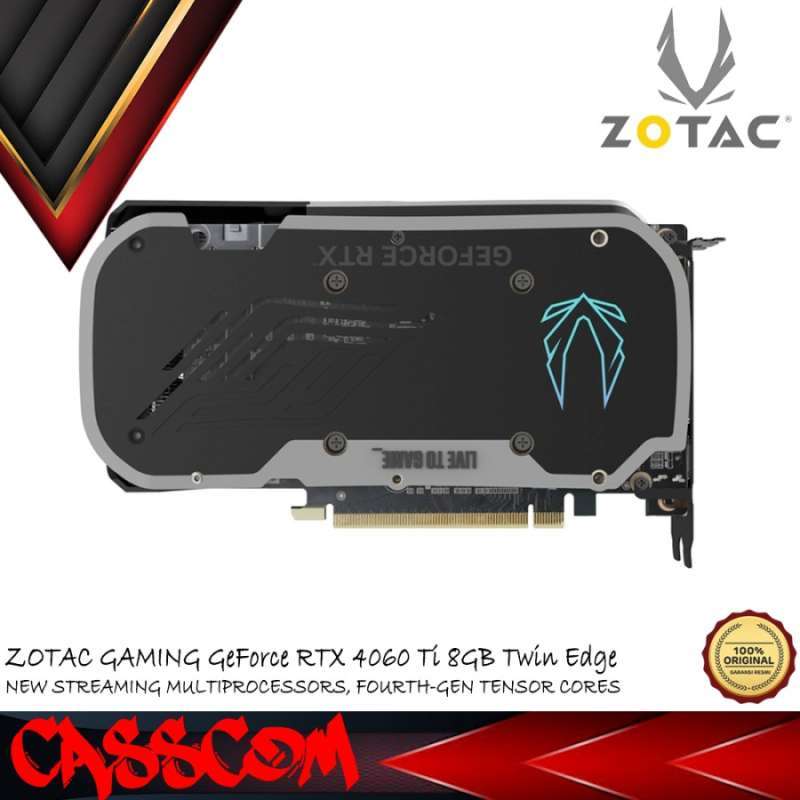 Jual Zotac Geforce Rtx 4060 Ti Twin Edge 8gb Gddr6 Rtx 4060ti Di Seller ...