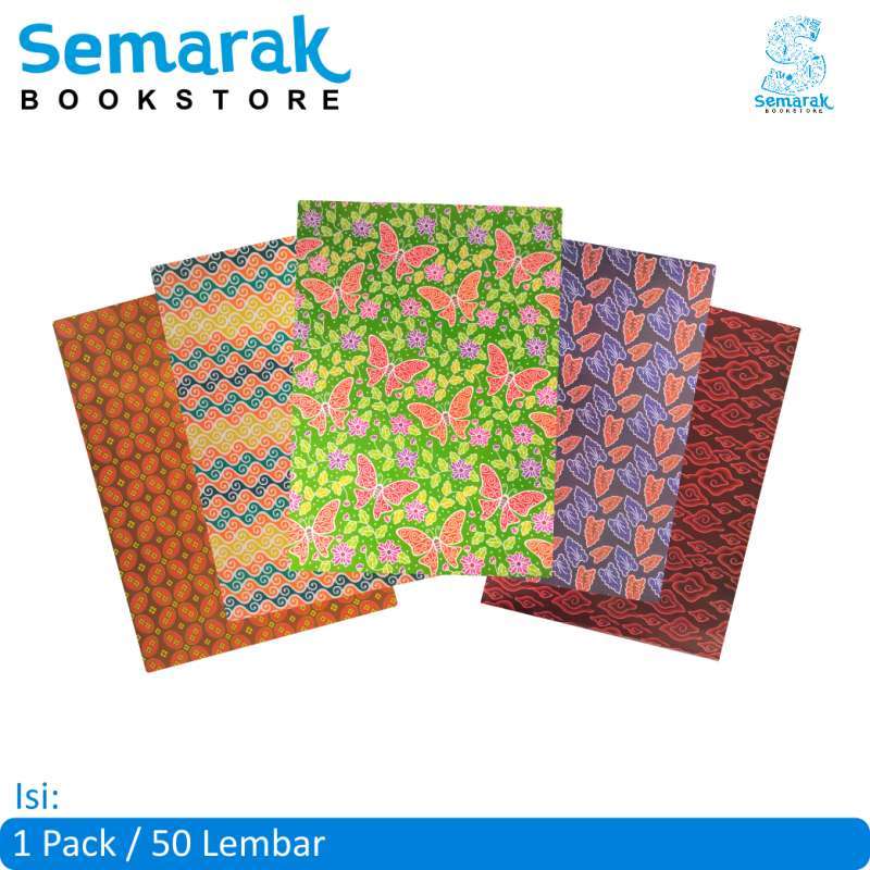 Jual Kertas Kado Batik 50 Lembar Original Harga Termurah Mei 2024 | Blibli
