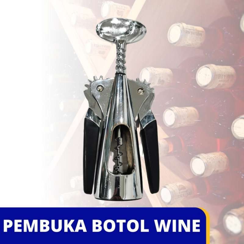 Jual Alat Pembuka Tutup Botol Wine Anggur & Beer Bottle Di Seller ...