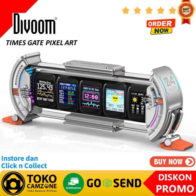 Jual Divoom Time Gates Original Murah - Harga Diskon Mei 2024 | Blibli