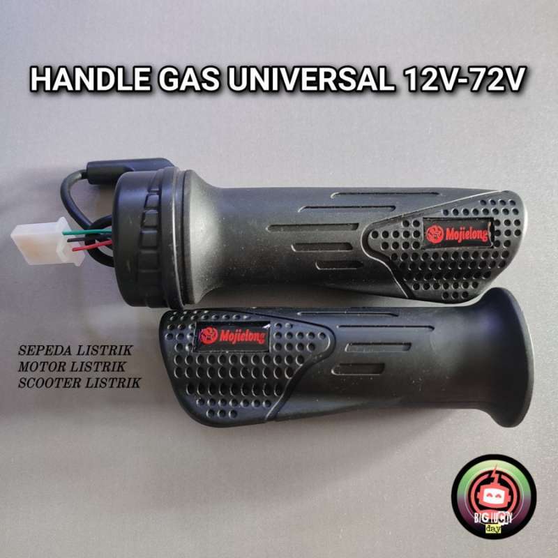Jual Handle Gas Universal 12v-72v Sepeda Listrik Motor Listrik Kabel ...