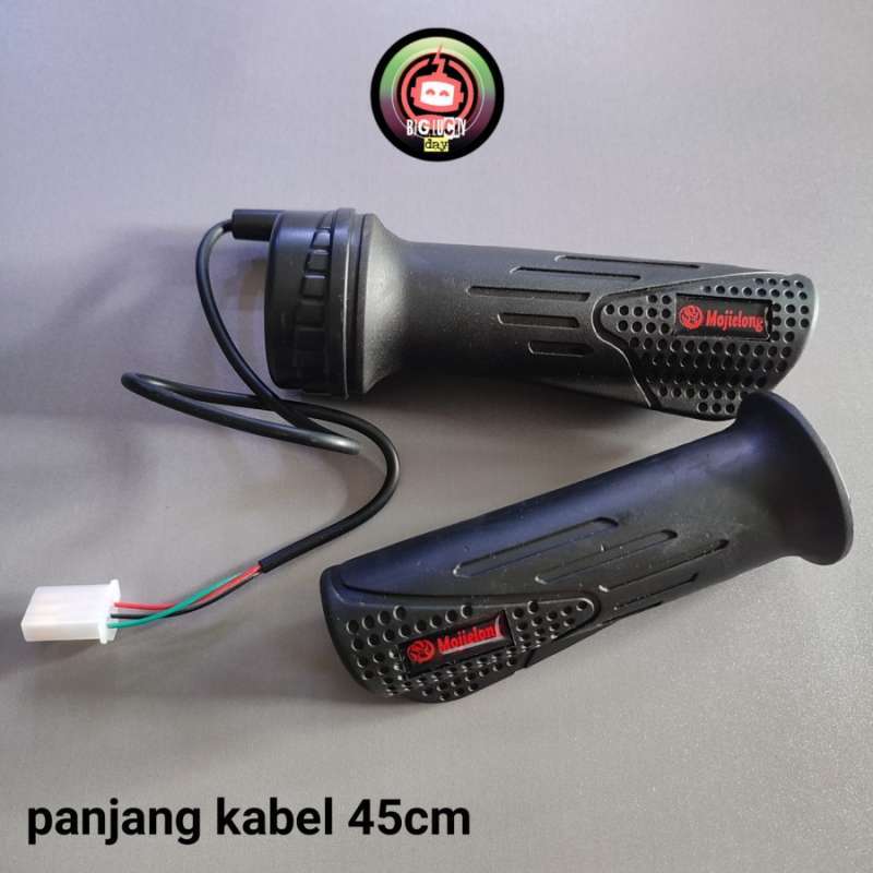 Jual Handle Gas Universal 12v-72v Sepeda Listrik Motor Listrik Kabel ...