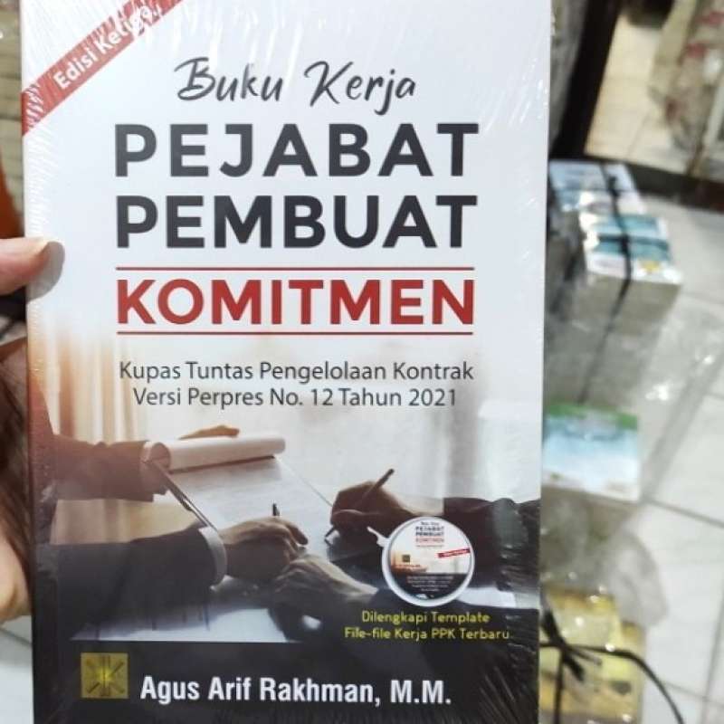 Promo Buku Kerja Pejabat Pembuat Komitmen edisi ketiga Agus Arif ...
