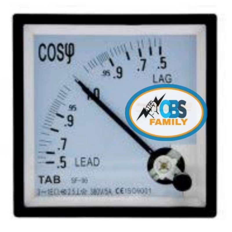 Promo Power Factor / Cos Phi Meter Analog Tab Class 1 Diskon 23% Di ...