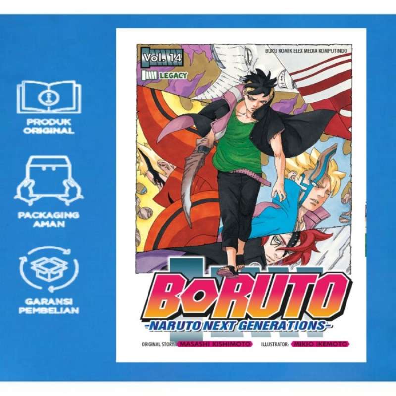 Promo Komik Boruto - Naruto Next Generation Vol 14 / Diskon 23% Di ...
