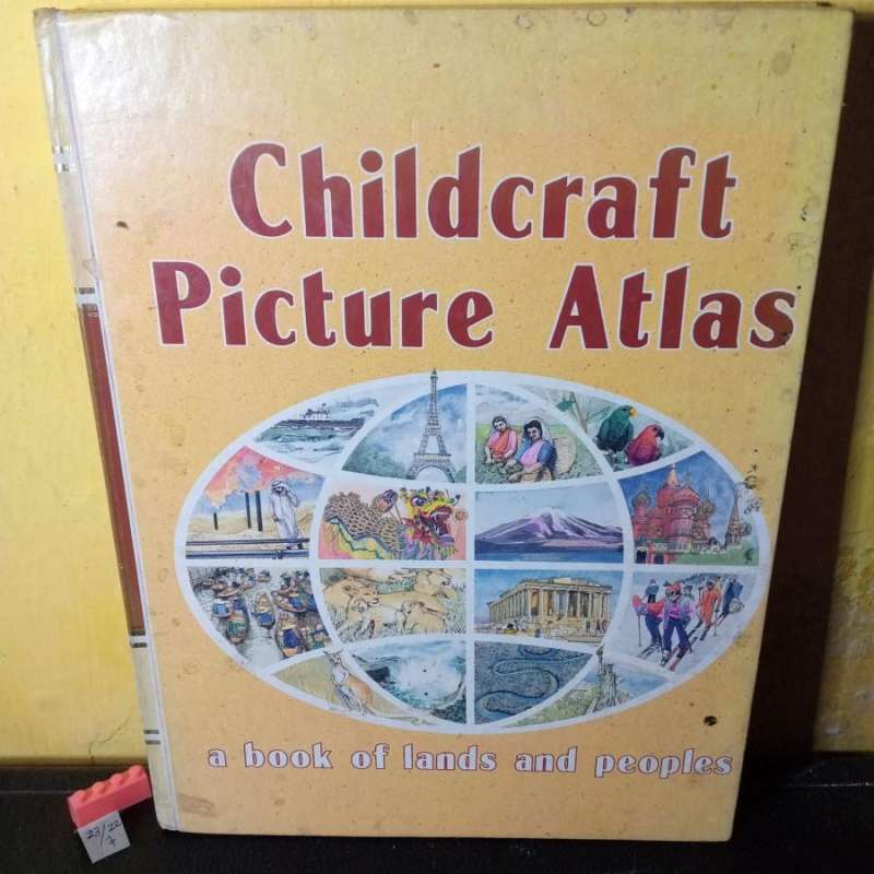 Jual majalah bahasa Inggris childcraft picture atlas hard cover 288 hal ...