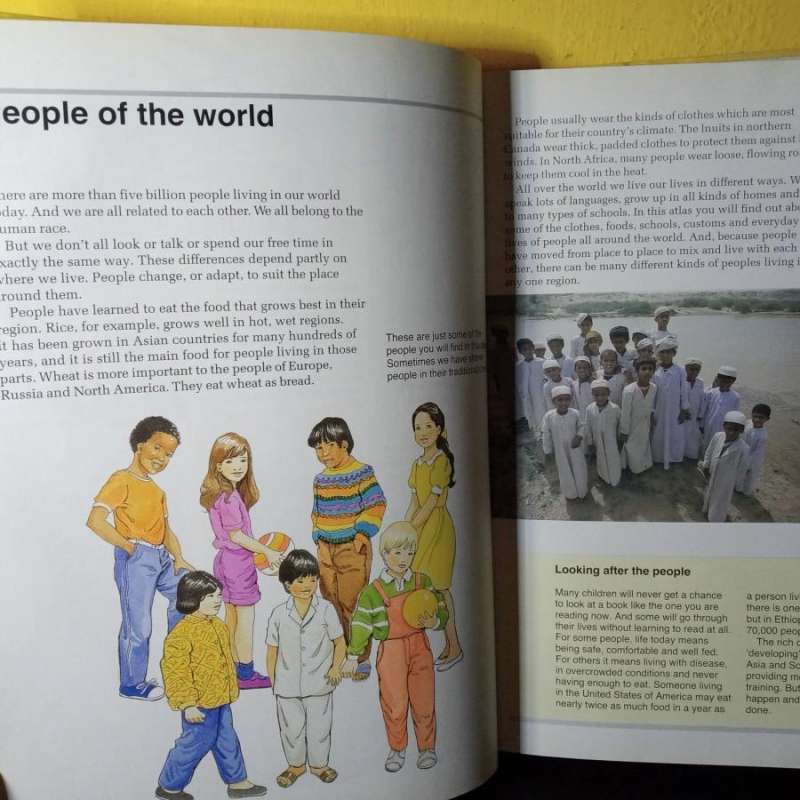 Jual majalah bahasa Inggris childcraft picture atlas hard cover 288 hal ...