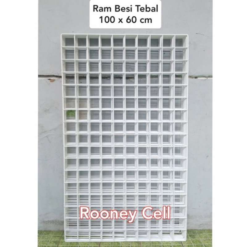 Promo Ram Besi Putih 100 X 60 Cm Besi Tebal Pajangan Dinding Ass Hp/pot ...