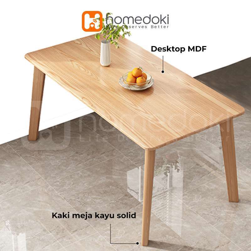 Promo Homedoki Meja Makan Minimalis / Meja Makan Murah / Meja Makan ...