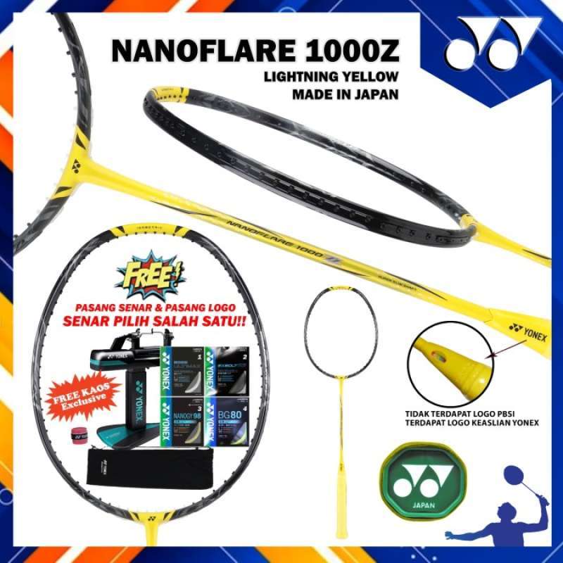 Jual Raket Badminton Original YONEX NANOFLARE 1000 Z Made In Japan Jepang - 3U di Seller ...