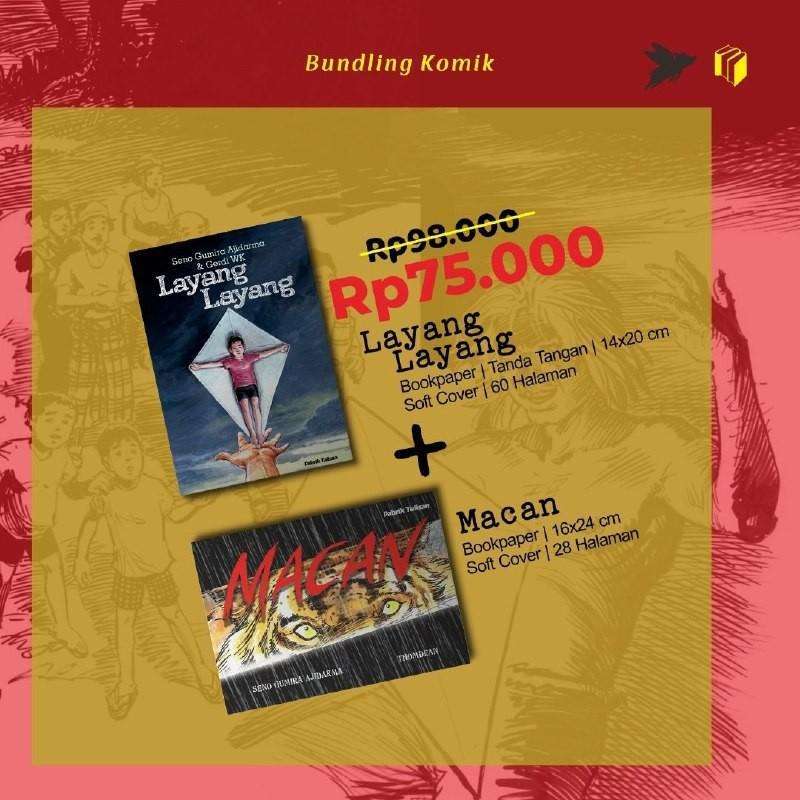 Jual Layang-Layang - Seno Gumira Ajidarma & Gerdi WK - Paket Komik 1 di ...