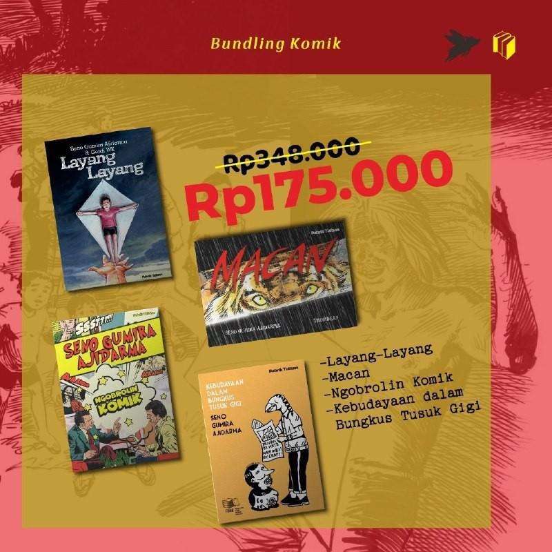 Jual Layang-Layang - Seno Gumira Ajidarma & Gerdi WK - Paket Komik 2 di ...
