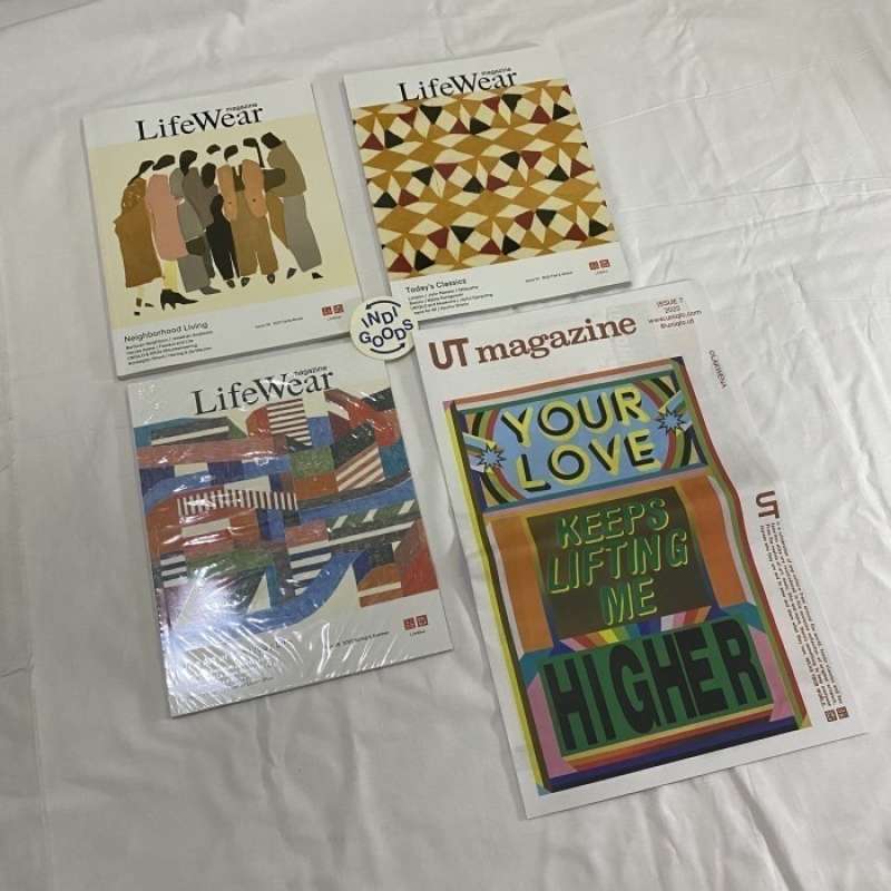 Promo Majalah Uniqlo Magazine Lifewear Issue 2021 2022 2023 Ss Fw ...