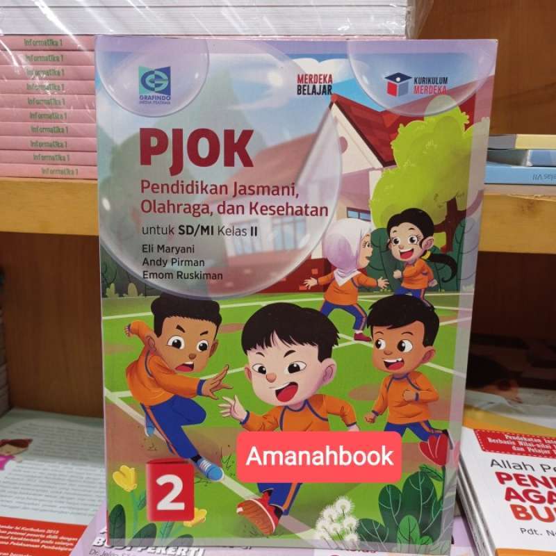 Promo Buku Pjok SD Kelas 2 Kurikulum Merdeka Grafindo Diskon 23% di Seller Faika - Cengkareng ...