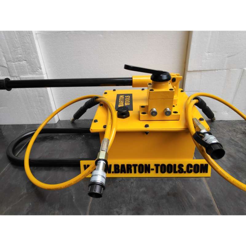 Promo 7l Hydraulic Pump Pompa Tangan Manual Hidrolik Double Acting Barton Diskon 23% Di Seller ...