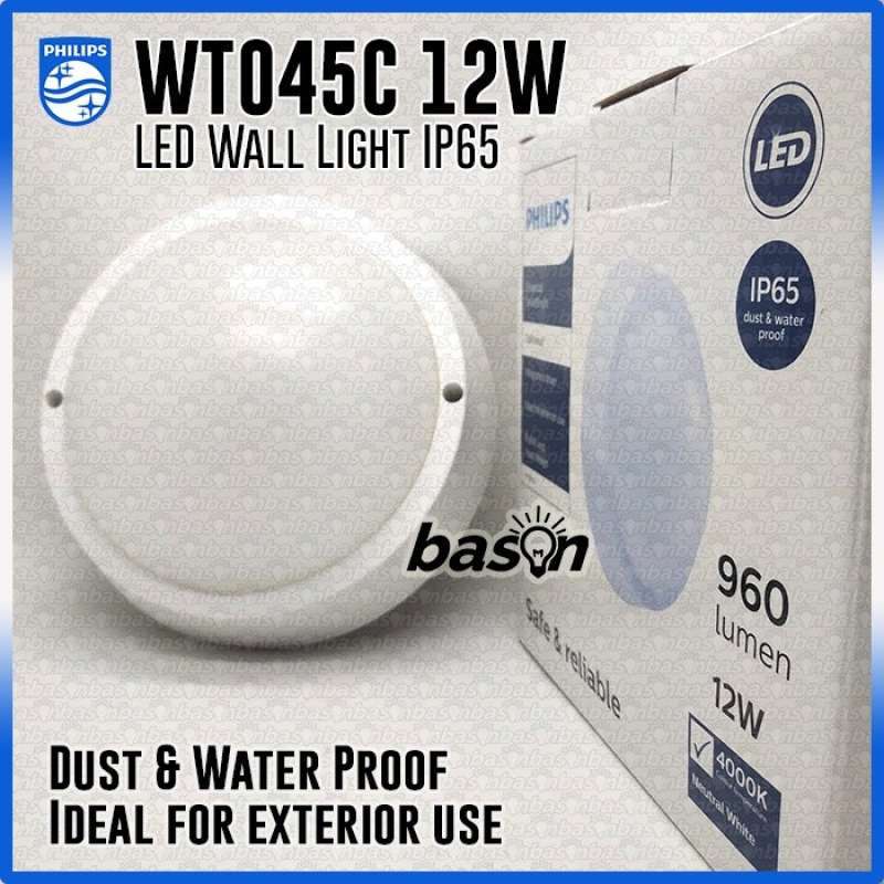 Promo PHILIPS WT045C 12W IP65 - Lampu Dinding Outdoor SmartBright ...
