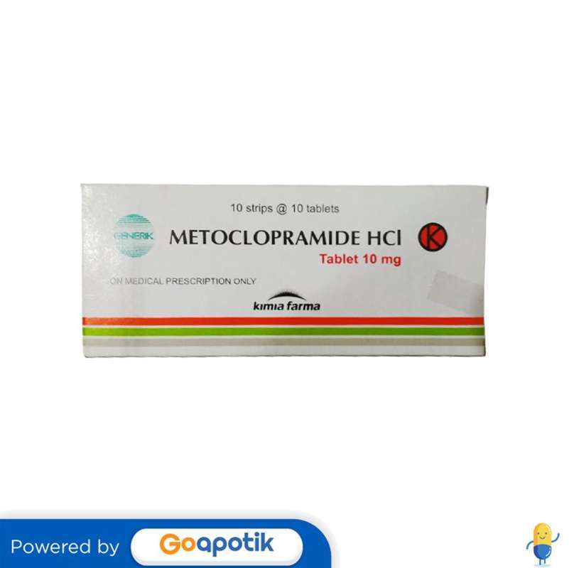 Jual Metoclopramide Kimia Farma 10 Mg Box 100 Tablet Di Seller Apotek ...