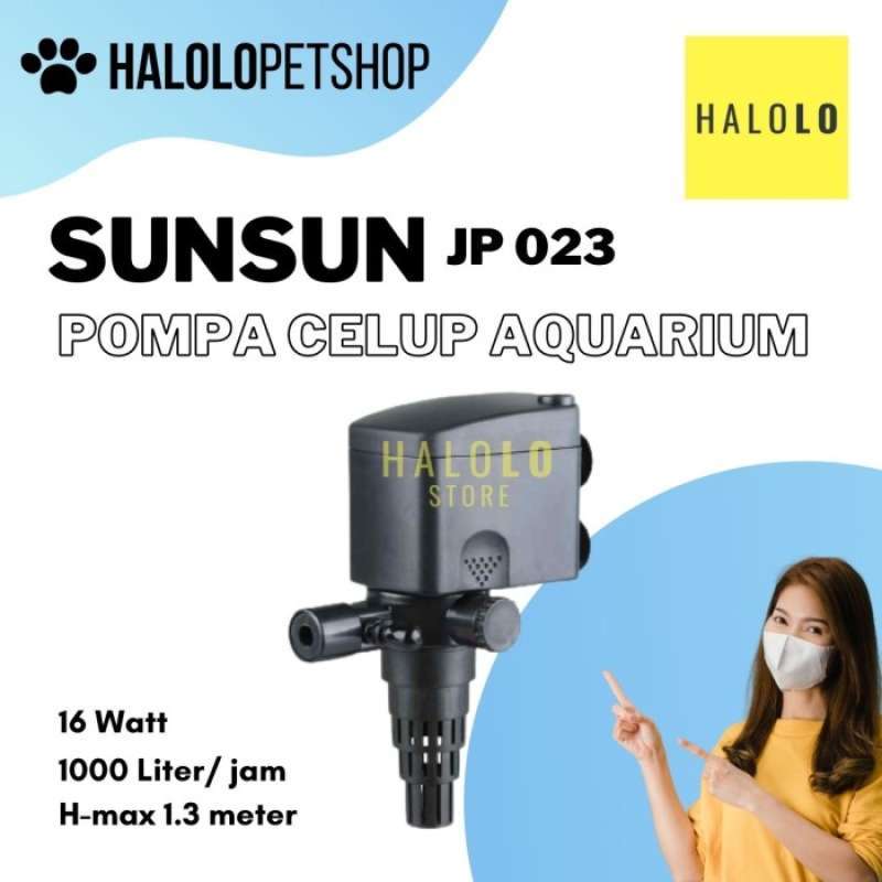 Promo SUNSUN JP 023 Pompa Filter Aquarium Celup Powerhead Gantung 1000 ...