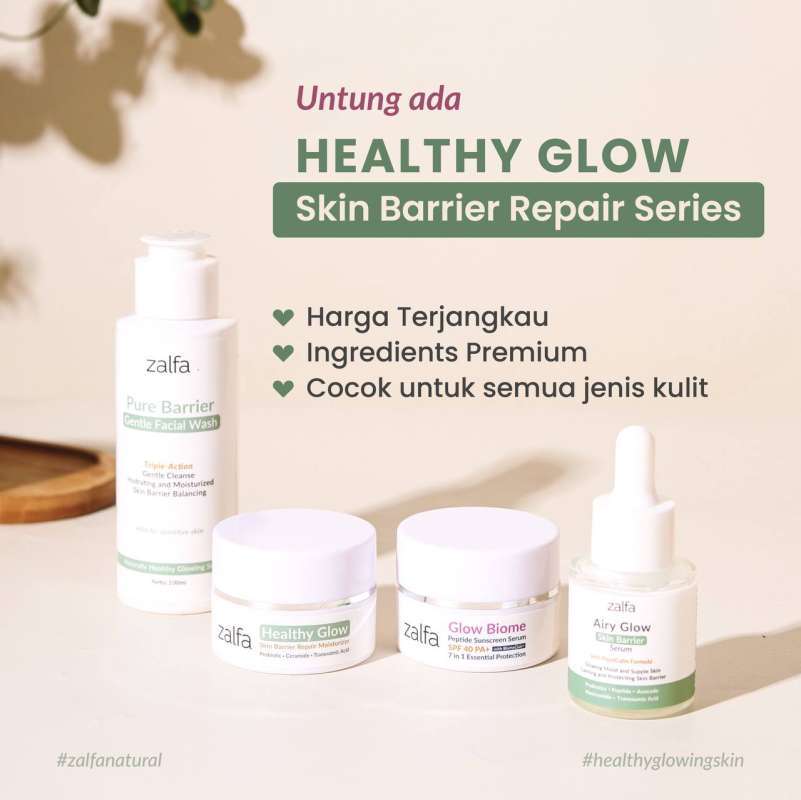 Jual Skincare Bpom 1 Paket Glowing Zalfa Healthy Glow Di Seller Toko ...