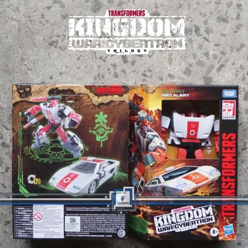 Promo Transformers Wfc Kingdom Deluxe Red Alert Exclusive Diskon 23% Di ...