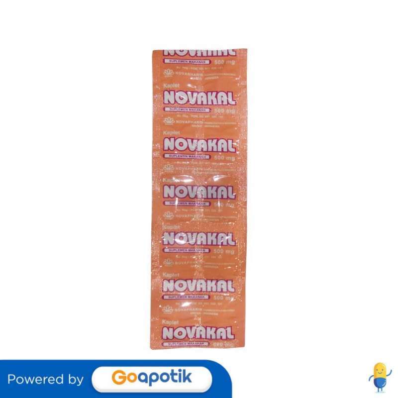 Jual Novakal Strip 10 Kaplet Di Seller Apotek Byel Farma - Semanan ...