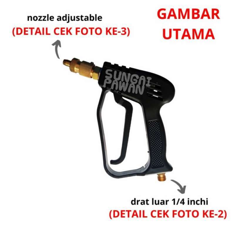 Promo Spray Gun Jet Cleaner Lakoni Laguna 70 Daytona 100 M Steam Cuci ...