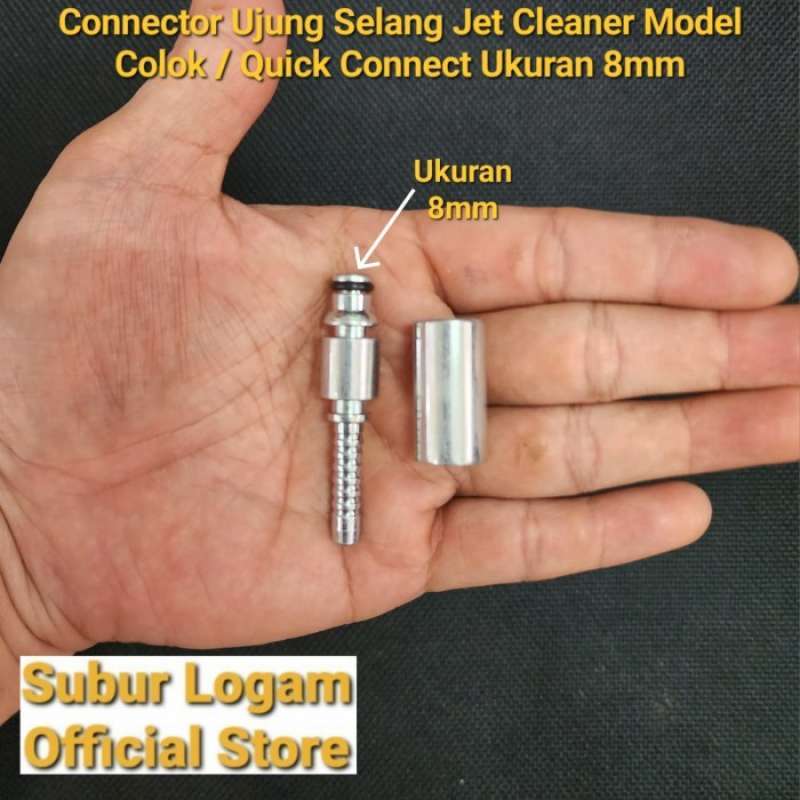 Promo Connector Ujung Selang Jet Cleaner Model Colok / Quick Connect ...