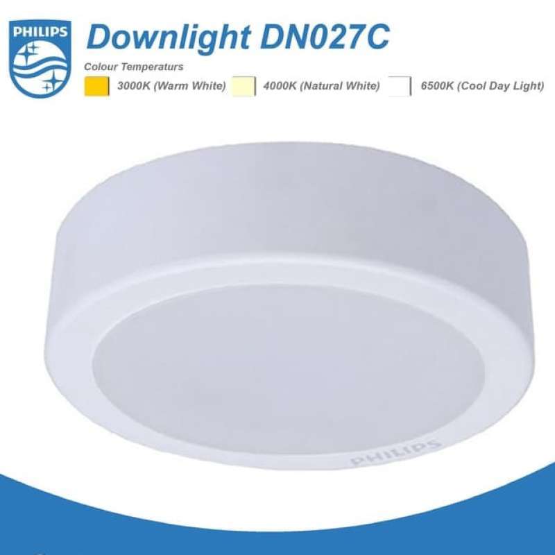 Promo Philips Led Downlight Dn027c Led15 D200 18w Surface Mounted ...