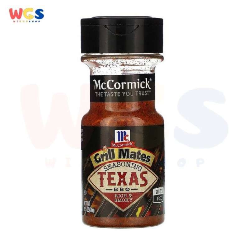 Promo Mccormick Grill Mates Texas Bbq Seasoning Rich & Smoky Gluten ...