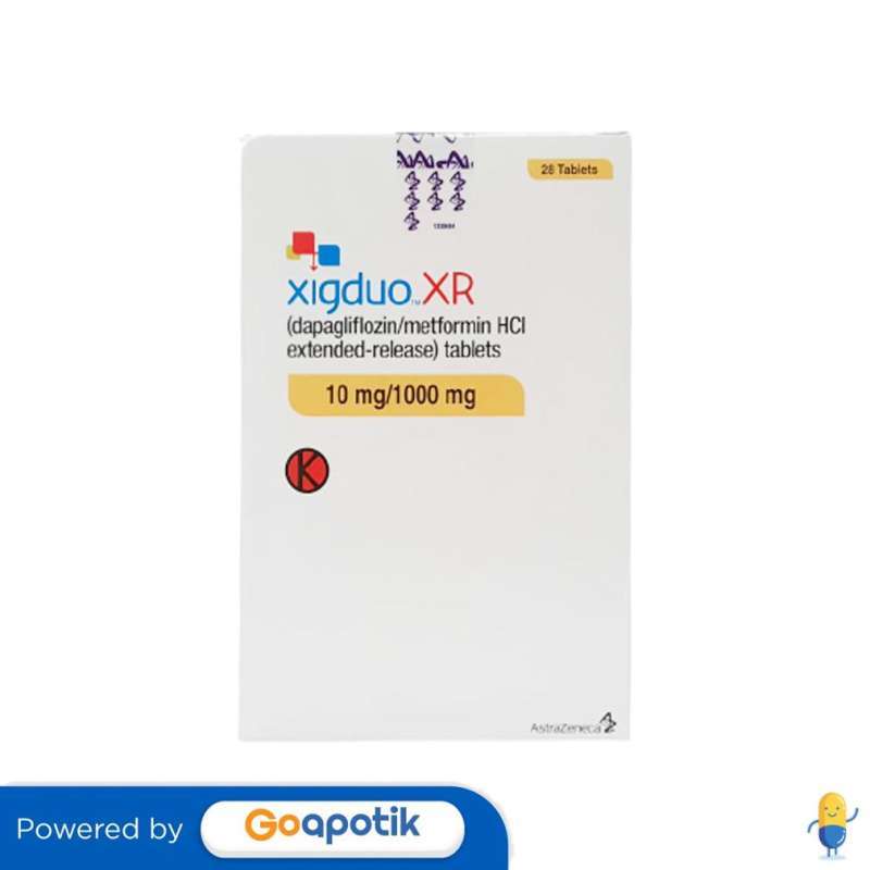 Jual Xigduo Xr 10/1000 Mg Box 28 Tablet Di Seller Apotek If Farma ...