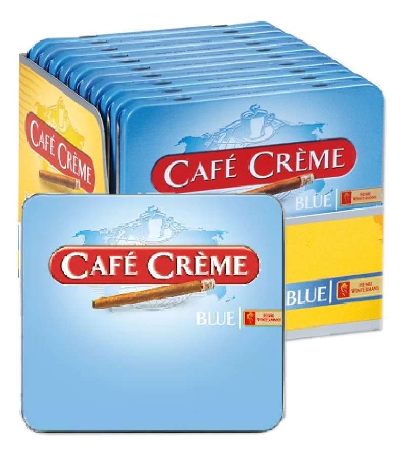 Jual Cafe Creme Blue Mini Cigarillos [ Tin Box Of 20 Sticks ] Cigar ...