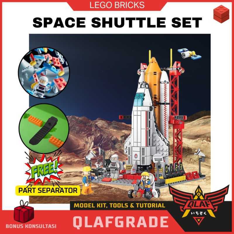 Jual Lego Bricks Space Shuttle Set Mainan Rocket Luar Angkasa ...
