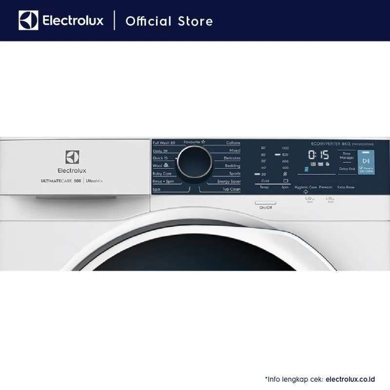 Promo Electrolux Mesin cuci Front loading EWF8024P5WB 8 Kg Washer only ...