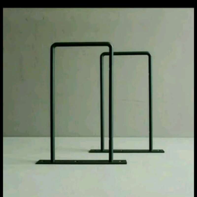 Promo Rak Besi Tempel Dinding 30cm + Papan Kayu Panjang 80cm Diskon 23% ...