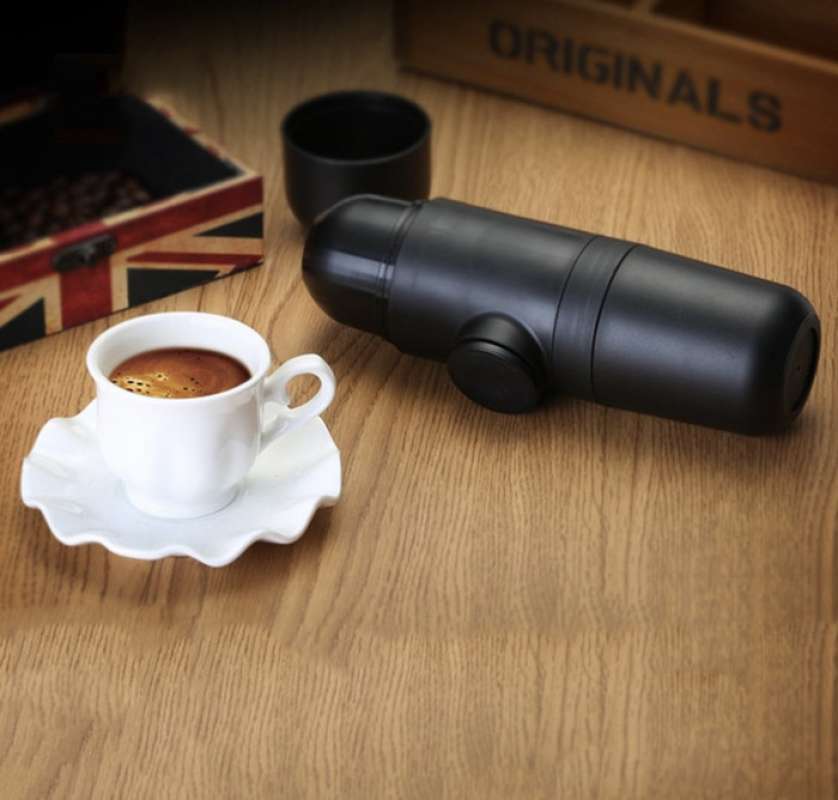 Promo Mini Portable Coffee Maker Espresso Manual Alat Buat Kopi / Mesin ...