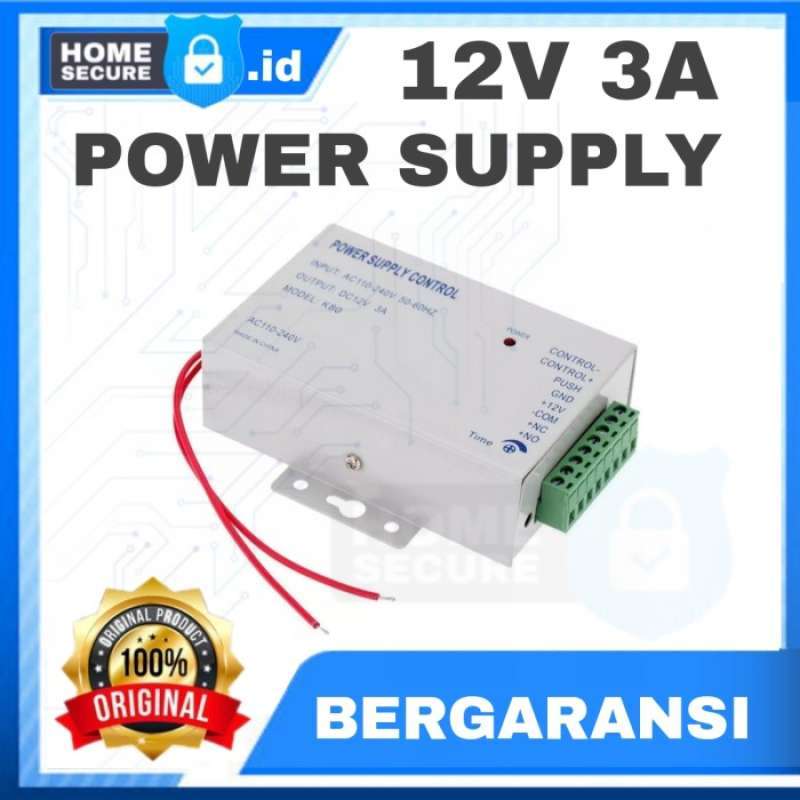 Promo Power Supply 12v 3a Kecil Psu Access Door Lock Access Control