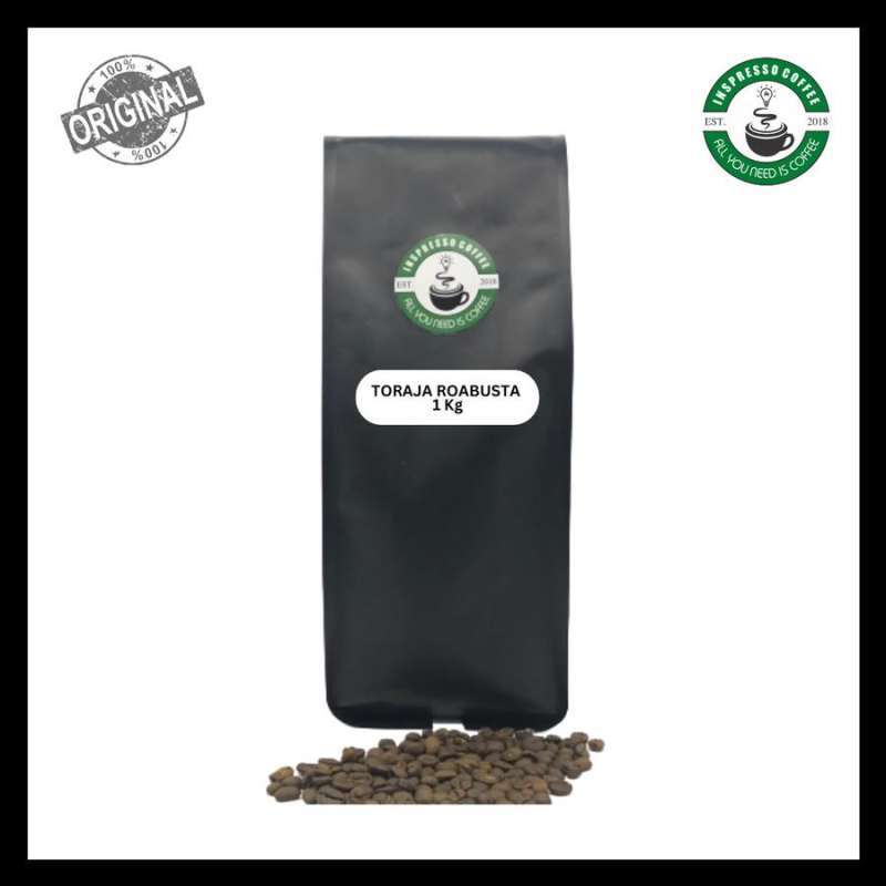 Promo 1kg - Kopi Robusta Toraja (roasted) Diskon 42% Di Seller ...