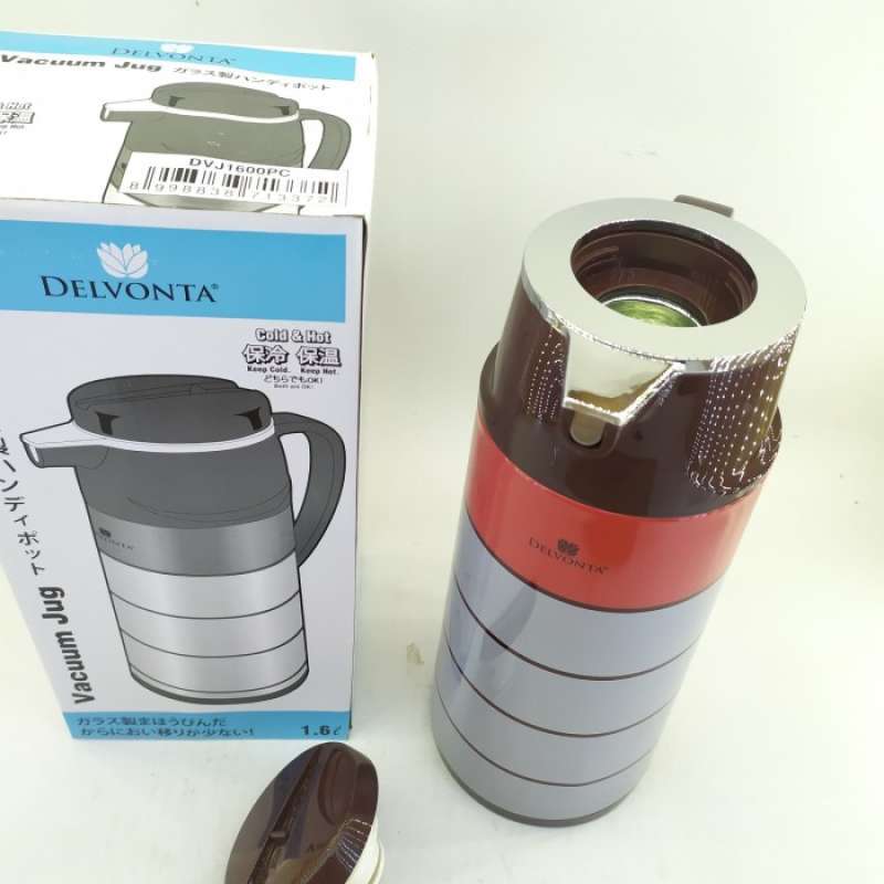 Promo Delvonta Vacuum Jug Atau Termos Air Panas 1.6 Liter Diskon 34% di Seller Chaca ...