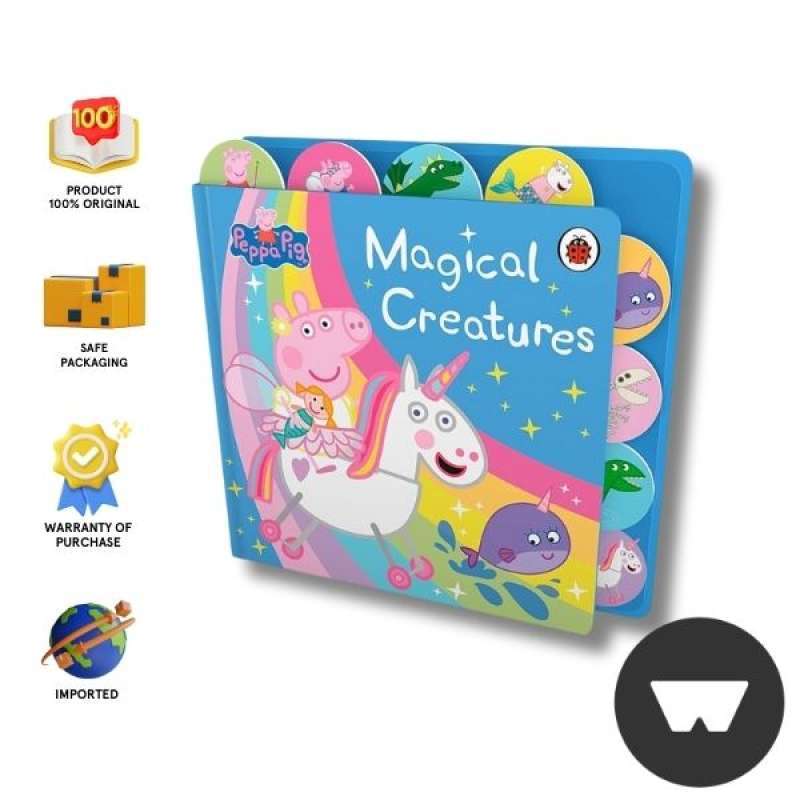 Jual Peppa Pig: Magical Creatures Tabbed Board Book Di Seller ...