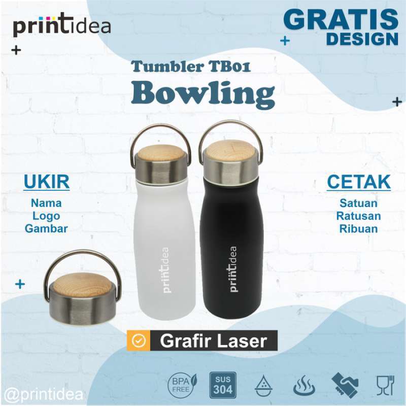 Jual Tb01 Grafir Laser Cetak Tumbler Botol Air Panas Minum Souvenir ...
