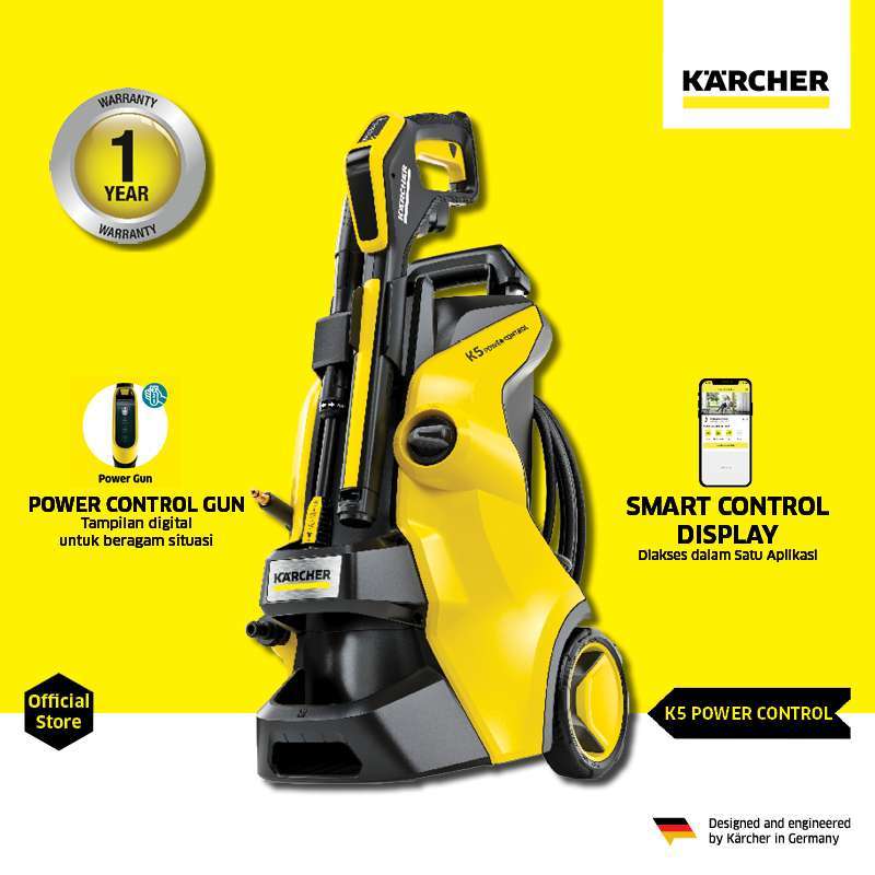 Jual Karcher K 5 Power Control *eu 2100 Watt High Pressure Washer Di Seller Karcher Official ...