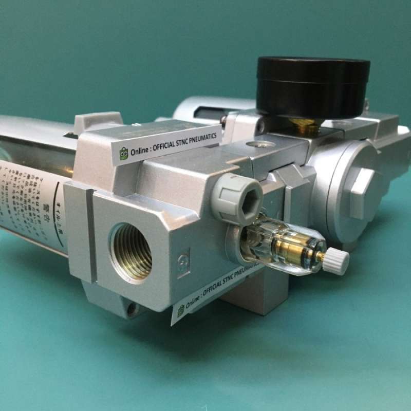 Promo Filter Regulator & Lubricator Stnc-Tc4000-04D (1/2 Inch Auto ...